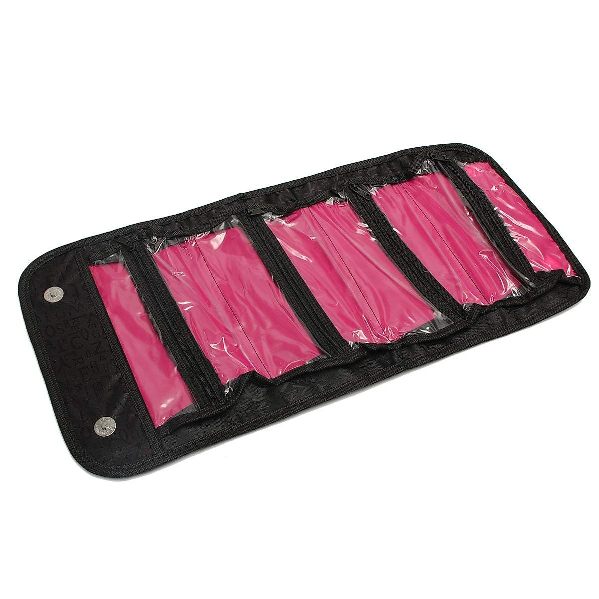 KOOTIPS Roll Up Travel Cosmetic Makeup Jewelry Toiletry Bag Organizer Camping Accessories Holder