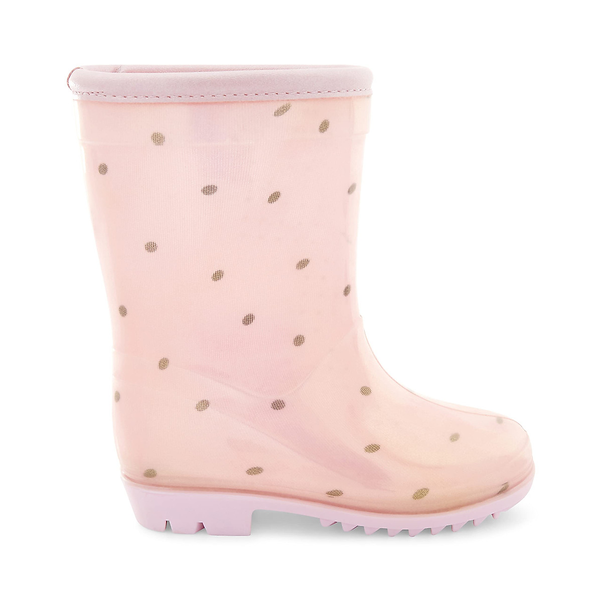 carter's Girls Nina Rain Boot, Pink, 9 Toddler
