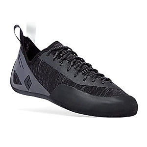 Black Diamond Mens Momentum Lace Climbing Shoes, Black-Anthracite, 8