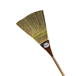 The Original Kitchenette Broom - 1 Lightweight Broom Handmade in The USA wiith Authentic Broomcorn
