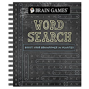 Brain Games - Word Search Puzzles (Chalkboard #2): Boost Your Brainpower in Minutes (Volume 2)