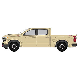 Truck 1/64 2023 Chevrolet Silverado LT Trail Boss Z71 Sand Showroom Floor 68050-C