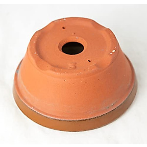 Japanese Tokoname Bonsai Training Pot, Cactus & Succulent Planter with Mesh - 4.25"x 4.25"x 2"