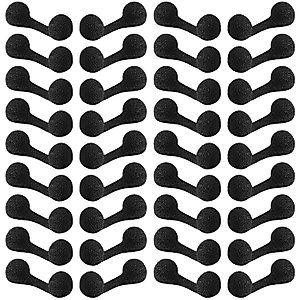 30 Pieces Disposable Nose Filters Spray Tanning With Softness Sponge Nose Filter for Sunless Nosebleed Airbrush Tanning