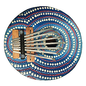 7 Key Kalimba Thumb Piano, Tuneable Coconut Shell Finger Thumb Piano Keyboard Instrument Supplies