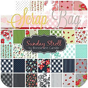 United Notions Sunday Stroll Scrap Bag (Approx 2 Yards) by Bonnie & Camille for Moda 2 Yards DIY Quilt Fabric