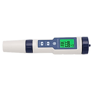 Zyyini EZ‑9909SP 5 in 1 Water Quality Test Pen for pH, EC, TDS, Salinity and Temperature IP 67 Waterproof and dustproof Automatic Recognition