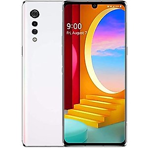 LG Velvet 5G (128GB, 6GB RAM) 6.8" Camera, White, Verizon Locked (Renewed)