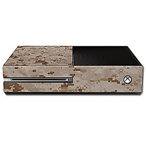 MightySkins Skin Compatible with Microsoft Xbox One - Desert Camo | Protective, Durable, and Unique Vinyl Decal wrap Cover | Easy to Apply, Remove, and Change Styles | Made in The USA