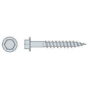 Simpson Strong-Tie SD9112R500 Strong-Drive SD Connector Screw #9 x 1-1/2 in. 1/4-Hex Drive, Mech. Galv. (500-Qty)
