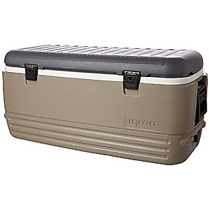 Igloo Sportsman 120Qt Rugged Ice Retention Cooler, sandstone