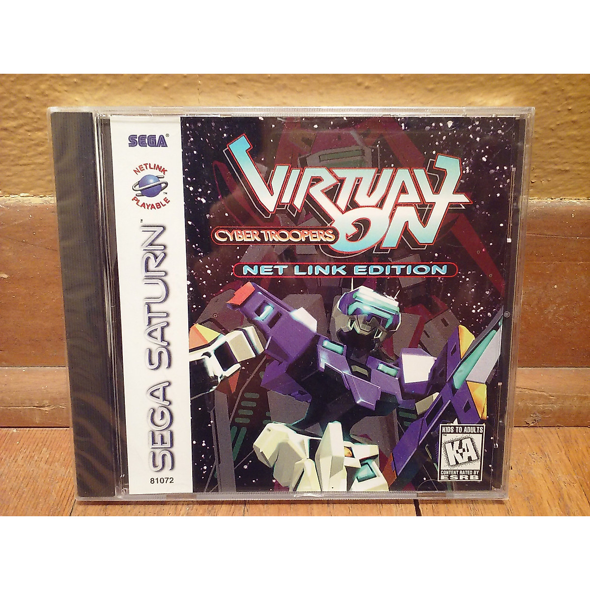 SEGA SATURN VIDEO GAME VIRTUAL ON NETLINK EDITION