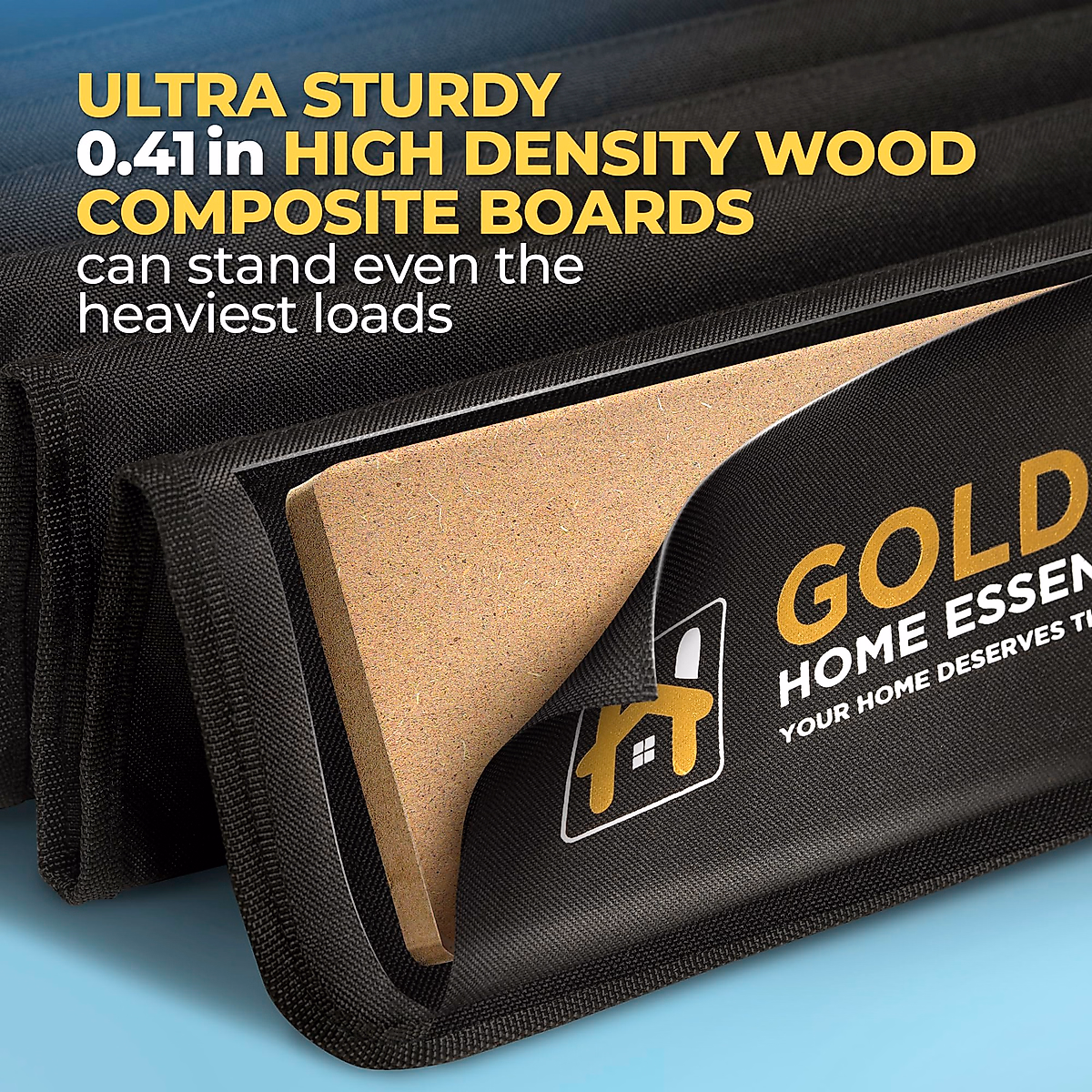 Golden Home Essentials XL 23.2in x 68in Couch Support for Sagging Cushions - Extra Wide Sofa Cushion Support Board - 0.4in Saggy Couch Cushion Support for Sagging Seat - Sagging Couch Support Board