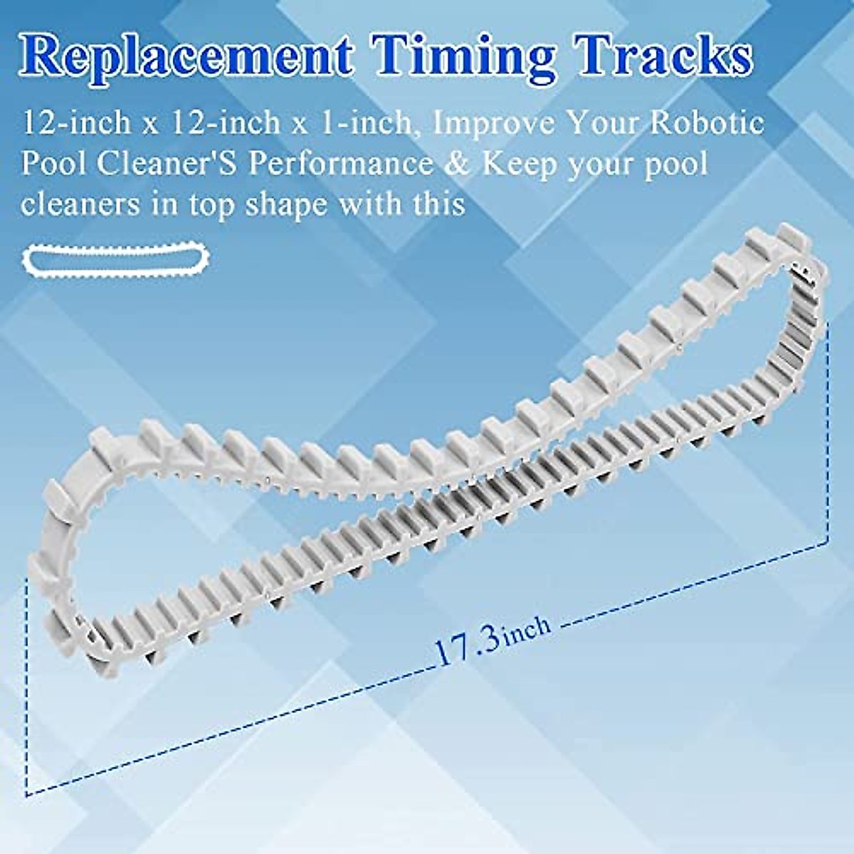 PROSOCOOL Automatic Robotic Pool Cleaners Tracks Parts 9985006-R2 Compatible with Dolphin Maytronics Models from 2006 to Present Part