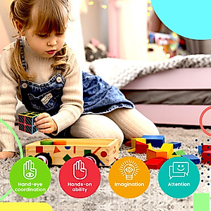 Classic Magic Cube Puzzle 4x4 - Premium Quality Brain Teaser Game for Kids and Adults - Enhance Spatial Awareness - Perfect for Education, Entertainment and Stress Relief…