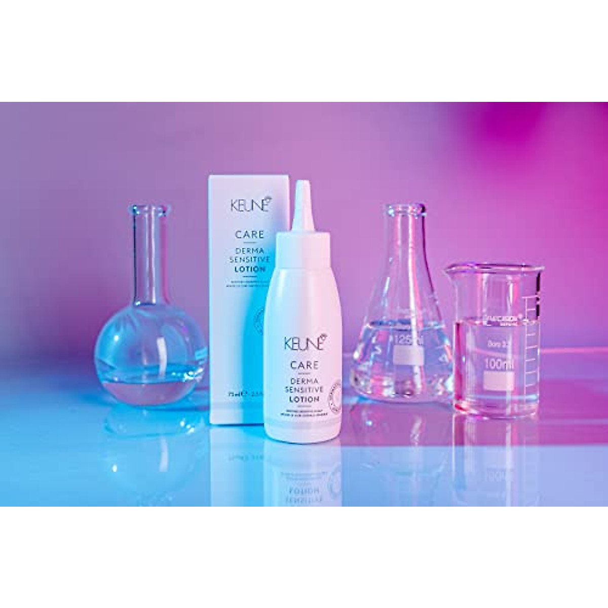 Keune Care Derma Sensitive Lotion, Soothing & Calming Treatment for Dry Scalp, 2.5 Fl Oz