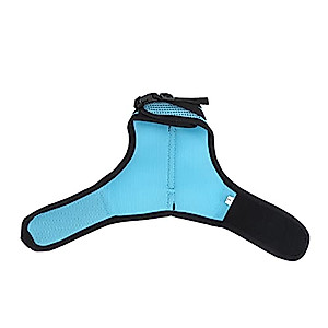 Rabbit Harness Set, Adjustable Buckle Breathable Small Animals Vest Harness Set with Mesh Leash for Rabbit Squirrel Bunny Ferret Guinea Pig(S)