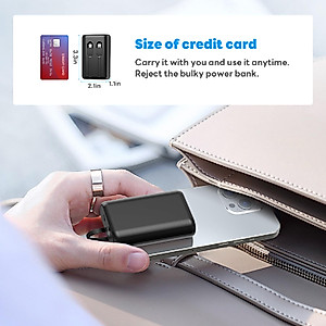 OHZHAO Portable Phone Charger 12000mAh with Built-in Cables, LED Display, Fast Charging Ultra Compact Portable Charger Power Bank, Battery Pack for iPhone 15/14/13/12 Series,Samsung/Google/LG/iPad etc