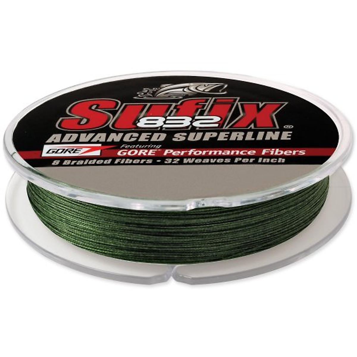Suffix 832 Braid 20 lb Low-Vis Green 150 yards