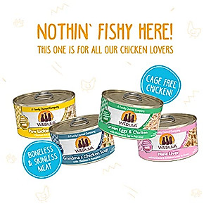 Weruva Classic Cat Food, Variety Pack, Paw Lickin' Pals Wet Cat Food, 3oz Cans (Pack of 24)