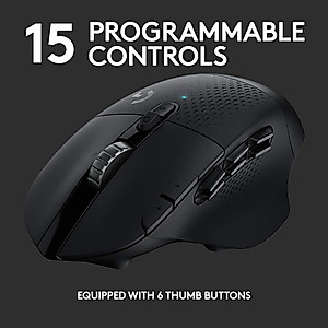 Logitech G604 Lightspeed Wireless Gaming Mouse (Renewed)