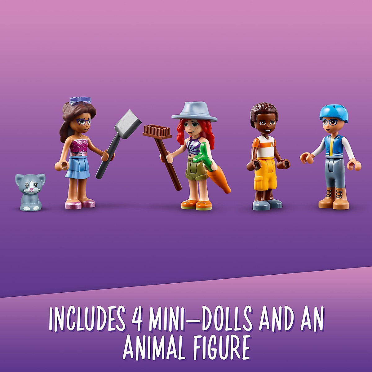 LEGO Friends Canal Houseboat 41702 Building Kit; Comes with 4 Mini-Dolls Including Mia and 1 Animal Toy; Birthday Gift for Kids Aged 7+ (737 Pieces)