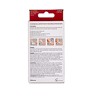 Kiss Everlasting French Nail Manicure, Chip-Free with Flexi-Fit Technology, Real Short, Endless", Nail Kit with Pink Nail Glue (Net Wt. 2 g / 0.07oz.), Mini File, Manicure Stick, and 28 Fake Nails