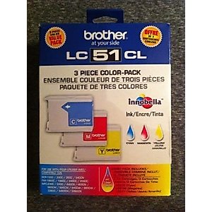 Brother Lc51cl 3 Piece Color-pack Innobella