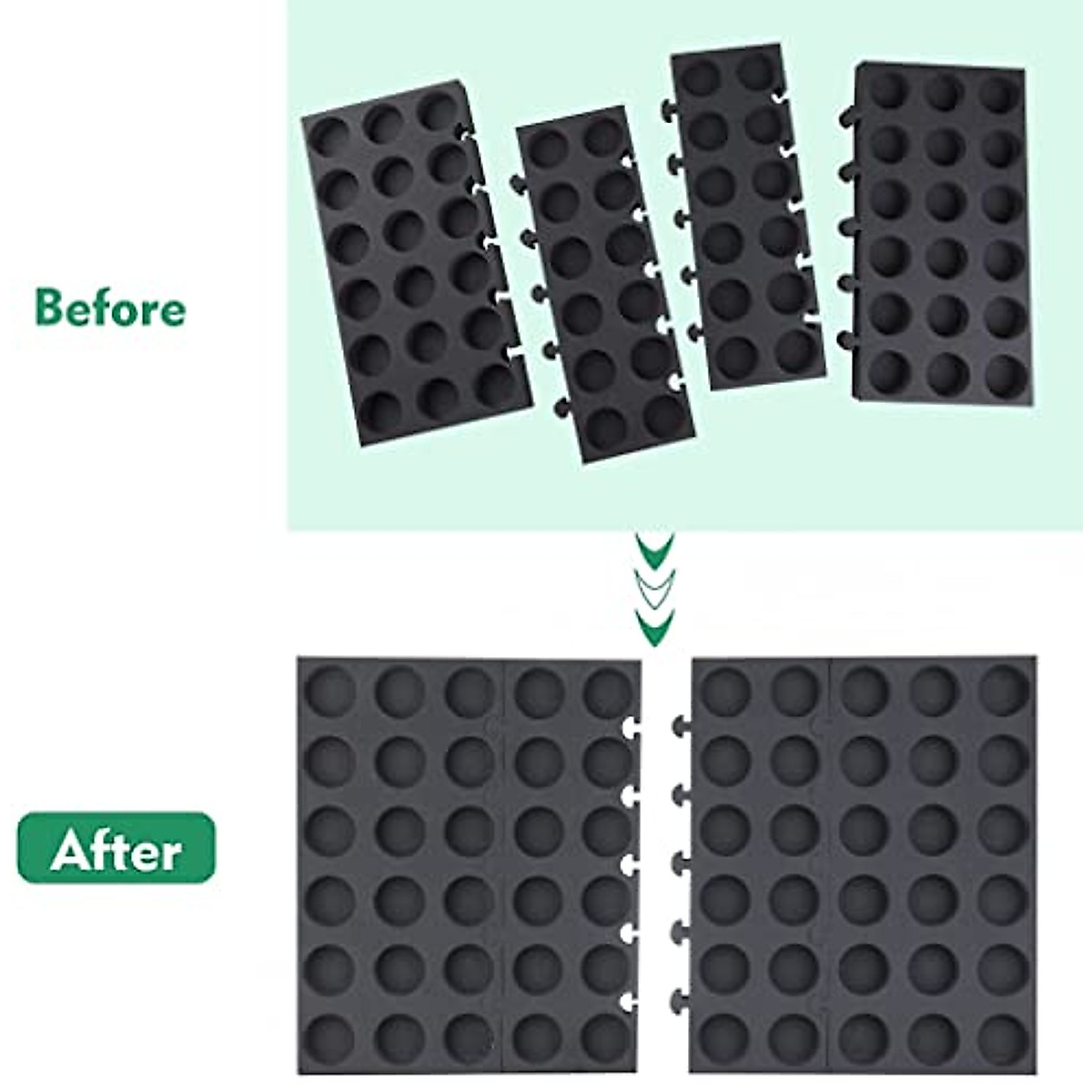 wobivcs Coffee Pod holder DIY Size Organizer 60 Compatible Tray Drawer Holds with Keurig K-Cup