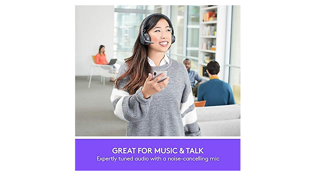 Logitech Zone Wireless Plus - MS Headset with Active Noise Cancellation