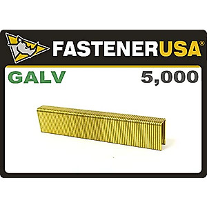 3/4" Leg x 3/8" Crown 18GA Galvanized M11 Staples 5M Box