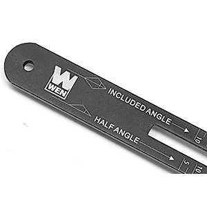 WEN ME360P Aluminum Miter Saw Bevel Gauge and Corner Angle Finder for Woodworking