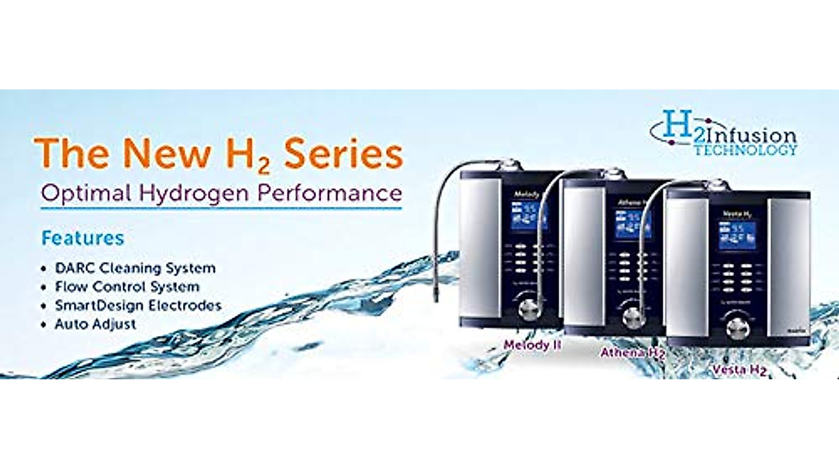 Athena H2 Water Ionizer - Advanced 7-Plate System