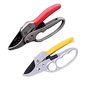 ATAAY Garden Shears Professional Gardening Tools Garden Pruning Shears Secateurs Tools Fr It Tree Pruning Scissors Bonsai Branch Pruners Gardening Secateurs Trimmer Tools,Gardening (Red)