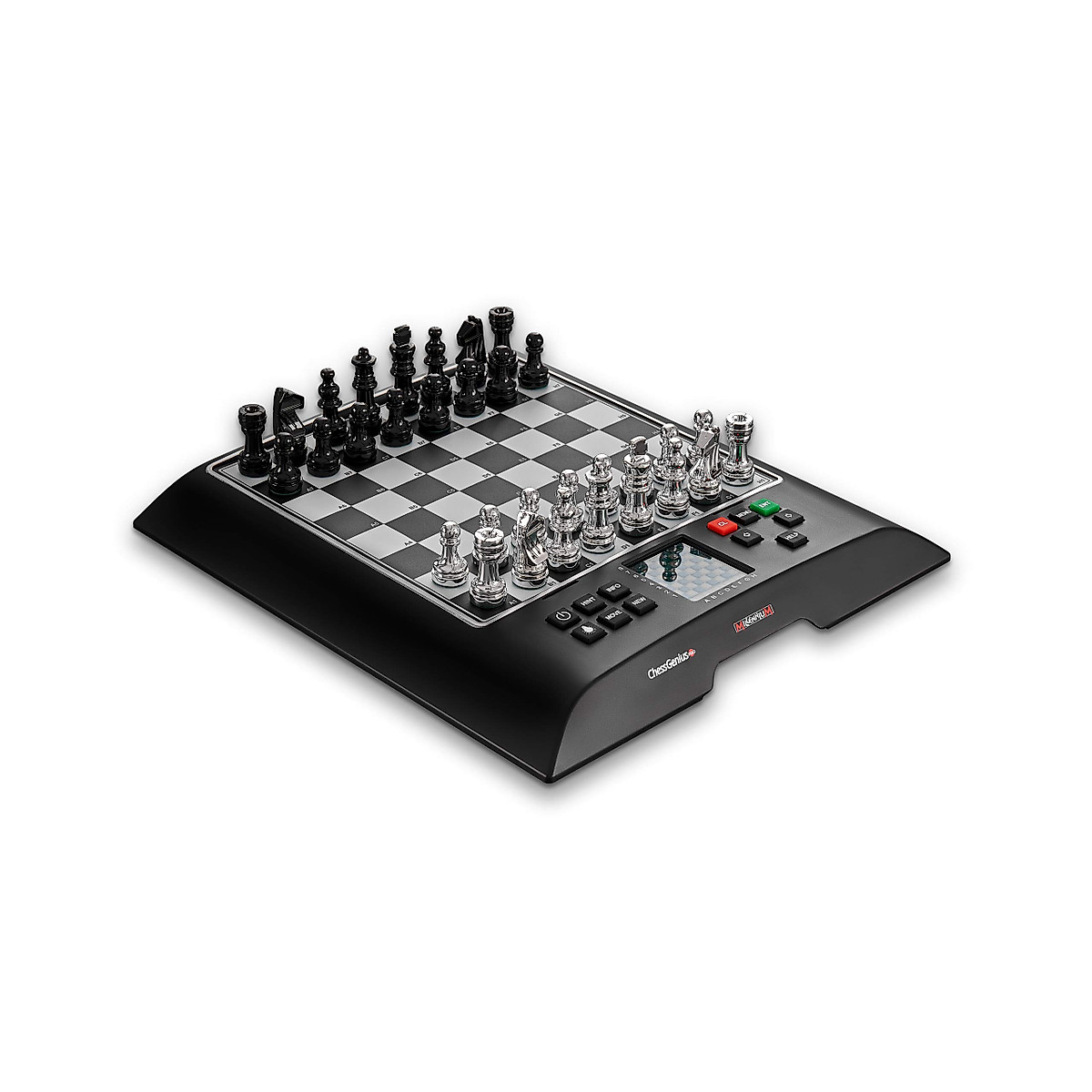 Chess Genius PRO Electronic Chess Board by Millennium - from Beginner to Advanced - The Perfect Partner for Practice and Play - Batteries Included - Model MIL812