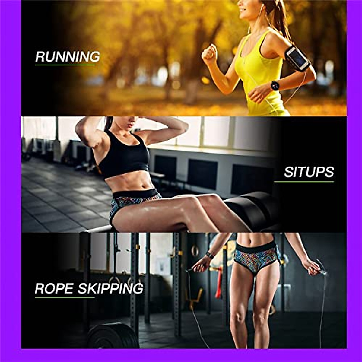 GBSELL Smart Watch, Health and Fitness Smartwatch with Heart Rate, Music, Alexa Built-in, Sleep and Swimming Waterproof, Tracking, Black/Carbon, Caller Id Bracelet (s and L Bands Included) (Black)