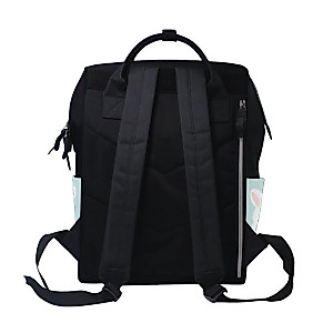 Top Carpenter Baby Diaper Nappy Bag Travel Backpack Mommy Bag Cute Cartoon Llama for Mom Dad M