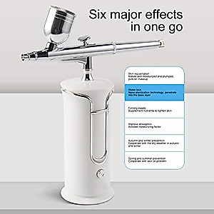 Professional Oxygen Facial Machine, Portable Water Oxygen Sprayer, Face Skin Moisturizing Handheld Oxygen Injection Machine, Water Oxygen Airbrush