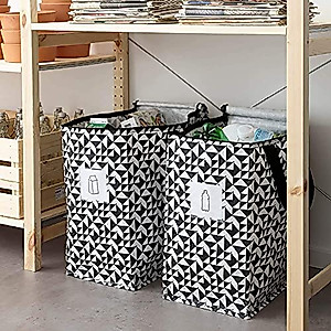 IKEA ASIA Knalla Bag Black White 47L