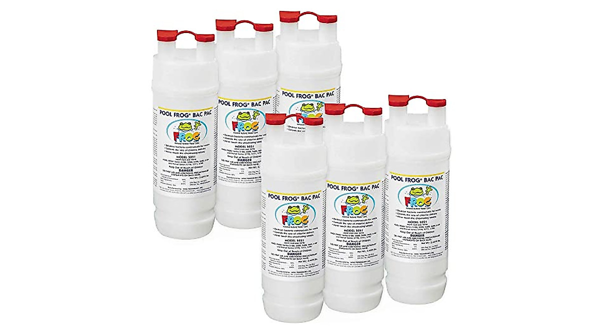 Pool FROG Bac Pacs | Reduce Chlorine Use & Maintain Clear Water