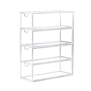OnDisplay 4 Tier Acrylic Sunglasses/Eyeglasses Organizer