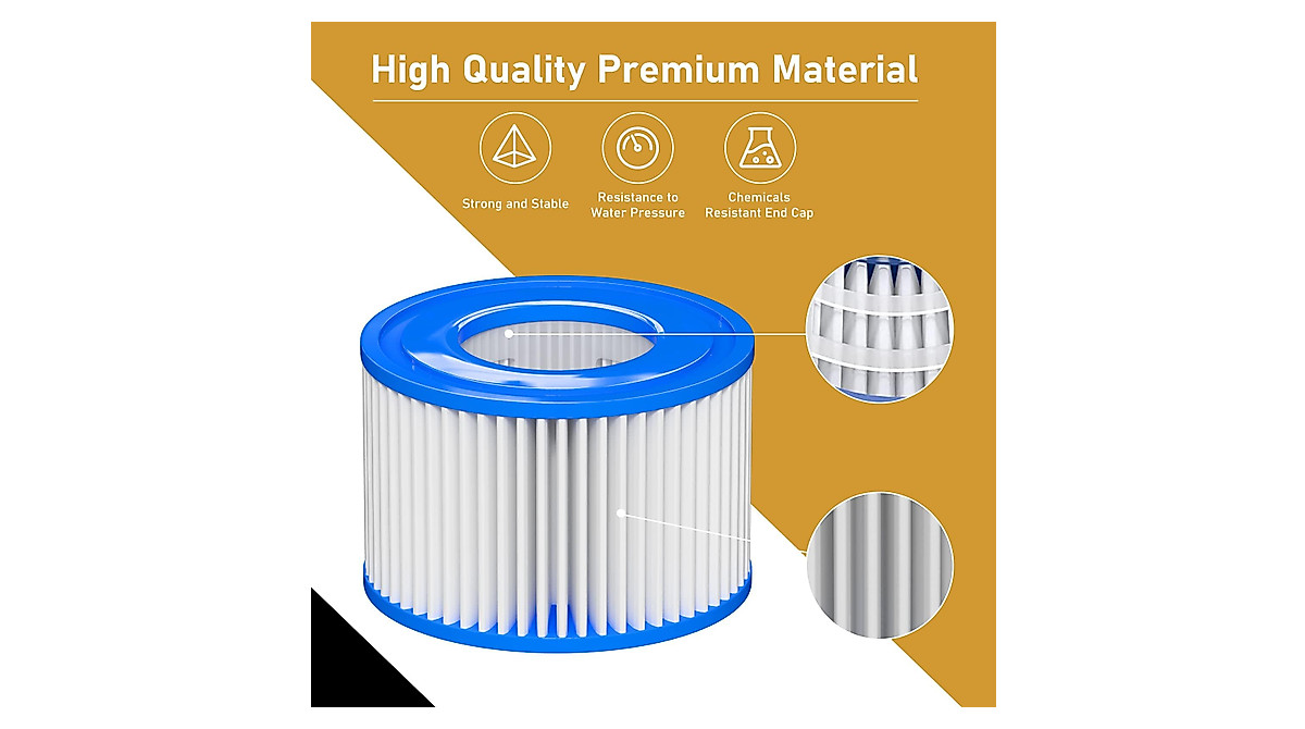 Macaberry Type VI Hot Tub Filter - 12 Pack Replacement