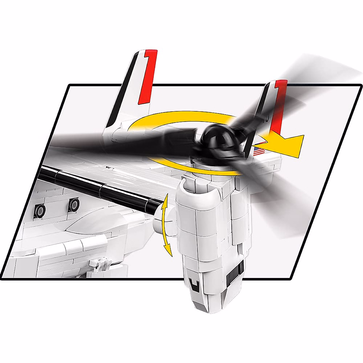 COBI Armed Forces Bell Boeing V-22 Osprey, First Flight Edition