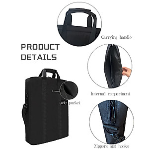 Global Storage Padded Utility Solar Panel Bag,for Jackery 100 watt Solar Panel,Double Layer Design, Can Hold 2 Battery Panels.