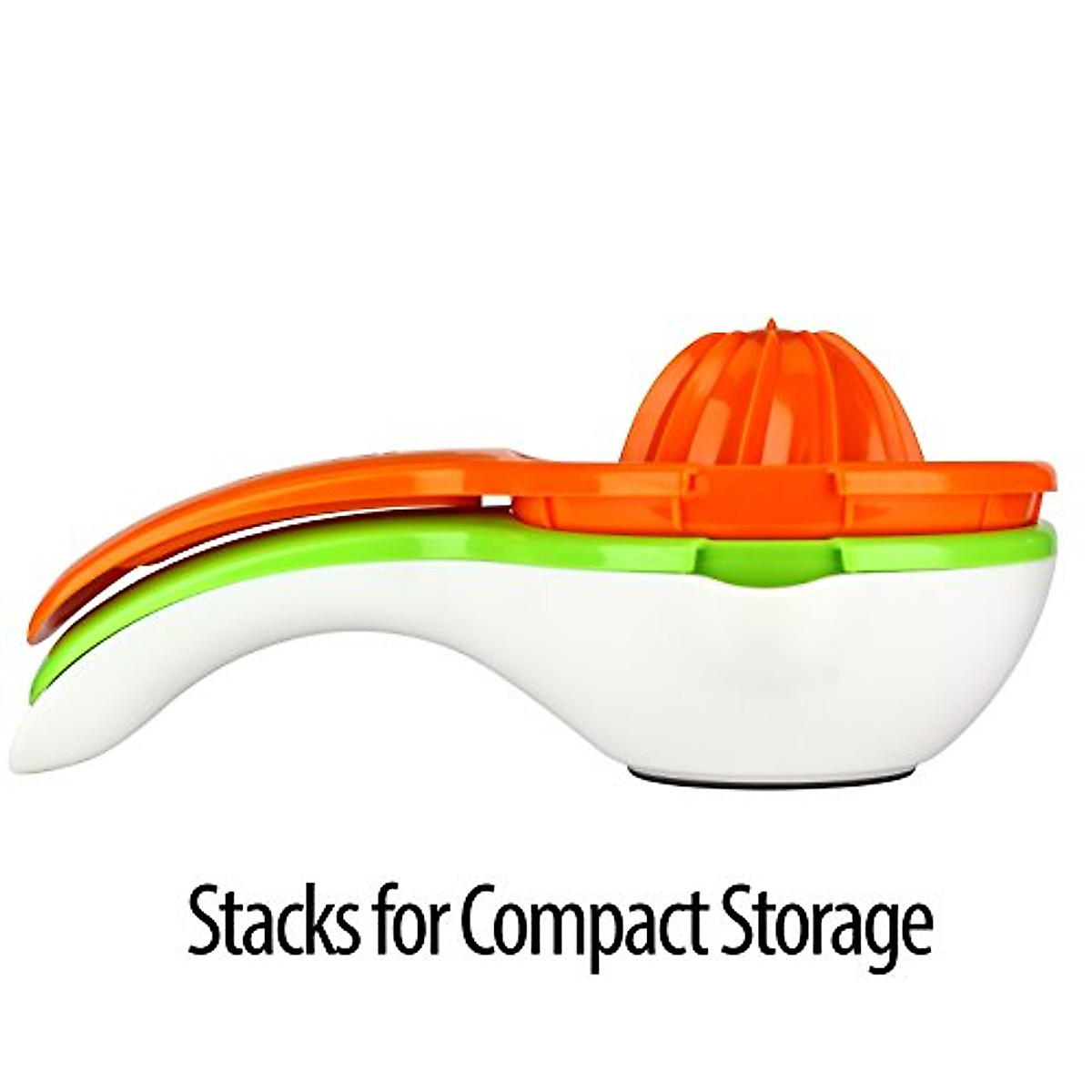 Urban Trend Tango Citrus Juicer with Two Juicing Heads, Lemons, Limes, Oranges and Grapefruit, Ergonomic Handle, and Non-Slip Base