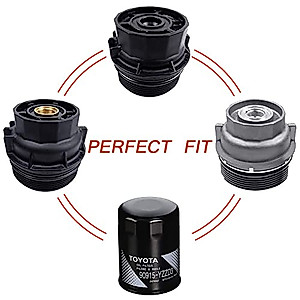 iBetter 65mm 14 Flute Cup Style Oil Filter Wrench, Black, Steel