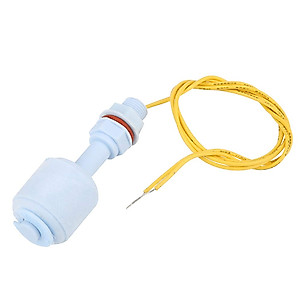 Water Float Switch, 110V Water Level Vertical Float Switch for Aquarium Pump Control Liquid Controller