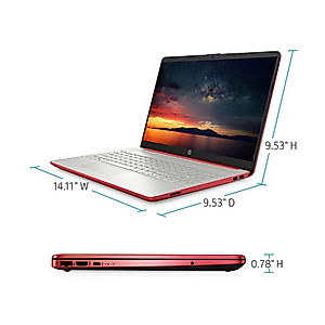 2022 Newest HP Laptops for College Student & Business, 15.6 inch HD Computer, Intel Pentium Silver N5000, 16GB RAM, 1TB SSD, Office 365 1-Year, Fast Charge, Light-Weight, Windows 11, ROKC HDMI Cable