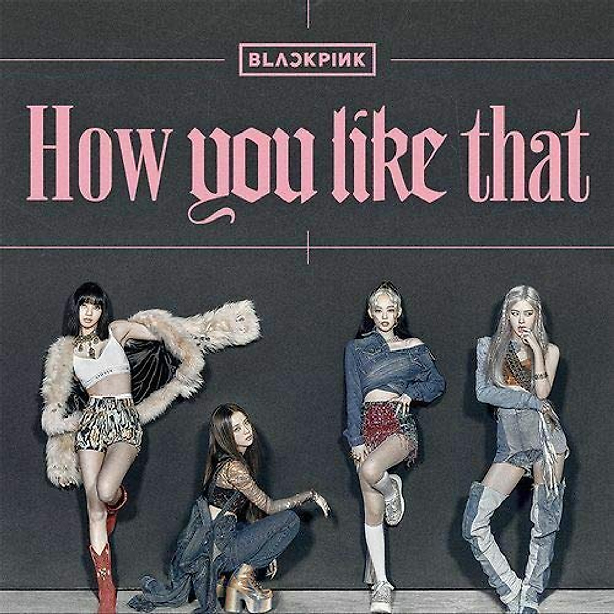 Blackpink 'How You Like That' Special Edition CD+1p Double Sided Poster+1p Folded Poster On Pack+132p PhotoBook+1p Post+1p Polaroid+Message PhotoCard Set+Tracking Kpop Sealed