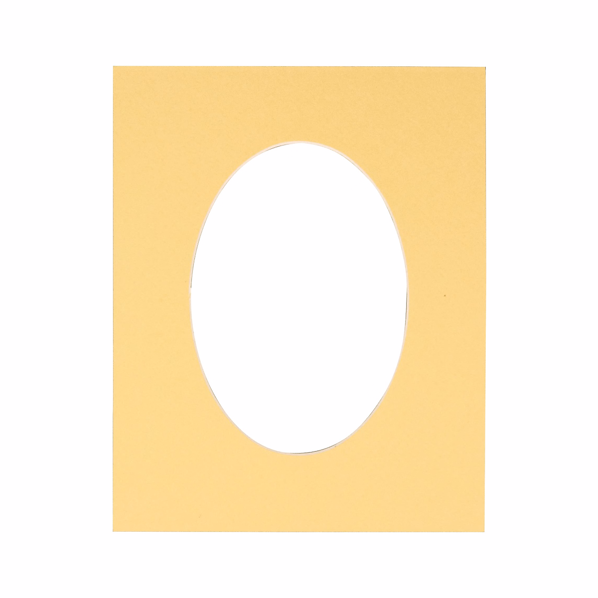 CountryArtHouse Marzipan Beige Acid Free 17x23 Oval Picture Frame Mat with White Core Bevel Cut for 14x20 Pictures - Fits 17x23 Frame - Pack of 1 Matboard